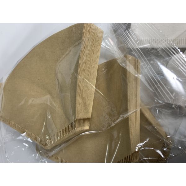 Quality OEM Abaca Disposable Cone Pour Over Cone Coffee Filter for sale