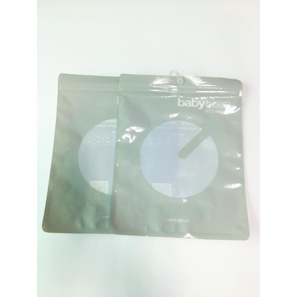 Quality Children 'S Clothing Gray Laminated Polypropylene Bags And Hangers / Transparent for sale