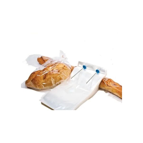 Quality Custom Micro Perforated  Plastic Bread Bag Transparent Poly Food Packaging Recyclable for sale
