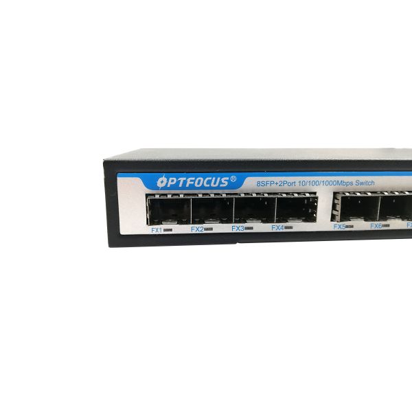 Quality High Reliability Ethernet Network Switch 8 - Port Gigabit SFP 10 / 100 / 1000 for sale
