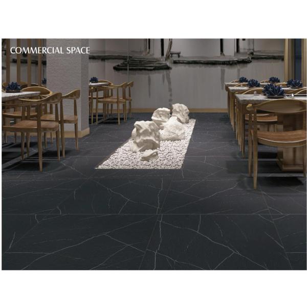 Quality 600x600mm Full Body Porcelain Tiles Anti-Slip Rustic Grey for sale