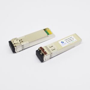 Quality HW 100% Support 10G CWDM SFP+ 1350~1370nm 10km LC SMF Transceiver Module DOM for sale