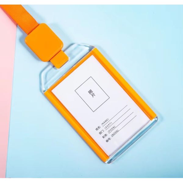 Quality Deyi Assorted Color Print ID Card Holder for sale