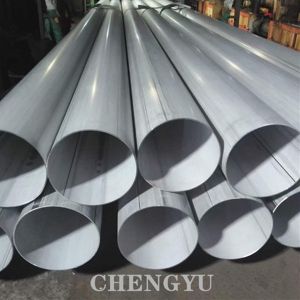 Quality EFW A358 316L Stainless Steel Welded Pipe With Pickling Surface for sale