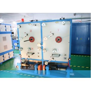 Quality SGS 4 Bobbin Head Wire Pay Off Machine Fiber Optic Cable Machine for sale