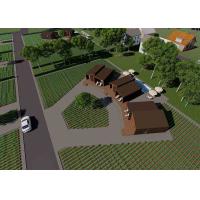 China Fresh Tiny Prefabricated House With Prefabricated Wooden Log House factory