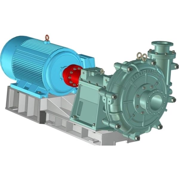 Quality Rustproof Centrifugal Sludge Pump , 55kw Cement Slurry Pump 125ZBD-630 for sale
