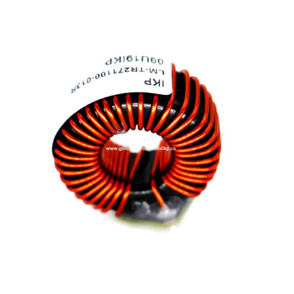 Quality IKP Designed 47uH Fixed Vertical Sendust Core Differential Mode Power Choke for sale