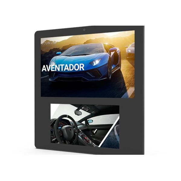 Quality OEM RK3568 Dual Screen Digital Signage , Capacitive Touch Screen RJ45 POE for sale