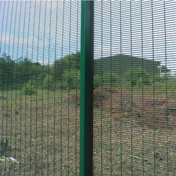 Quality heavy gauge small hole welded Anti climb security fence 358 wire mesh fence for sale