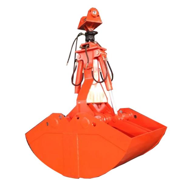 Quality Construction Machinery Excavator Clamshell Bucket OEM Custom Digger Bucket 1Year for sale