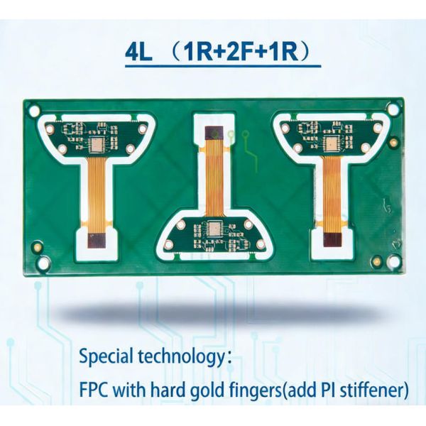Quality 4 layers Rigid & Flex PCB Factory Customized FPC One-Stop PCB And PCBA for sale