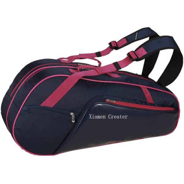 Quality Large Capacity Sports Badminton Racket Bag With Shoe Compartment for sale