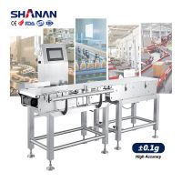 Quality High Precision Auto Weighing Rejecting Machine For Food Industry Conveyor Checkweigher 300g-30kg for sale