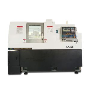 Quality Cnc Swiss Lathe Machining Sm325 Fanuc Controller Turning With Auto Bar Feeder for sale