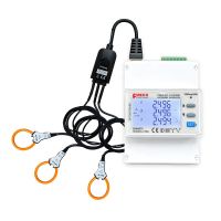 Quality Rogowski Coil Multifunction Three Phase Energy Meter for Solar Generation EM4371 for sale