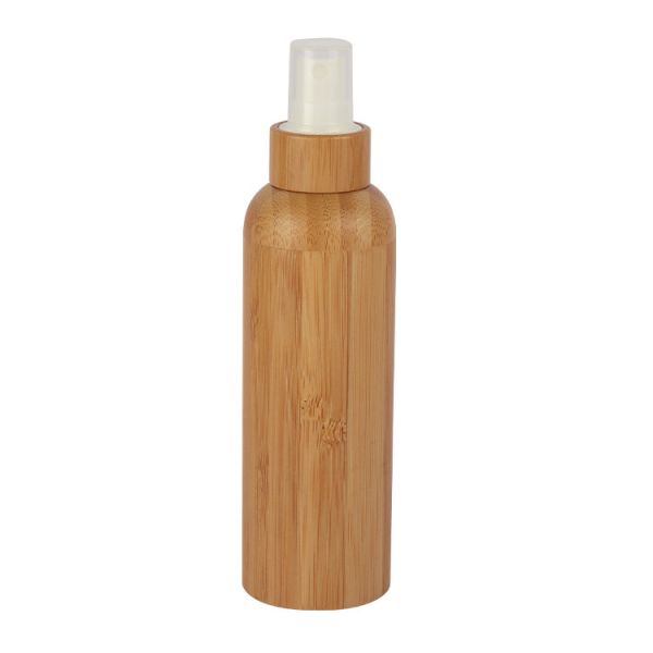 Quality Natural Bamboo Caps And PET Liners Cosmetic Spray Bottles 10ml, 15ml, 20ml, 30ml, 50ml for sale