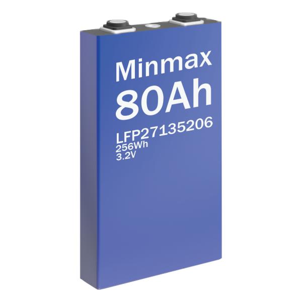 Quality Prismatic Energy Storage LiFePO₄ Cell LFP27135206 3.2V 80000mAh Charge & Discharge Temperature -20℃~+60℃ for sale