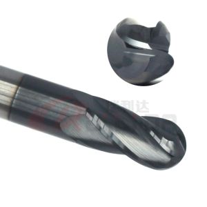 Quality 10mm 3/8 Carbide Ball Nose End Mill Cnc Router Bits 4 Flutes for sale