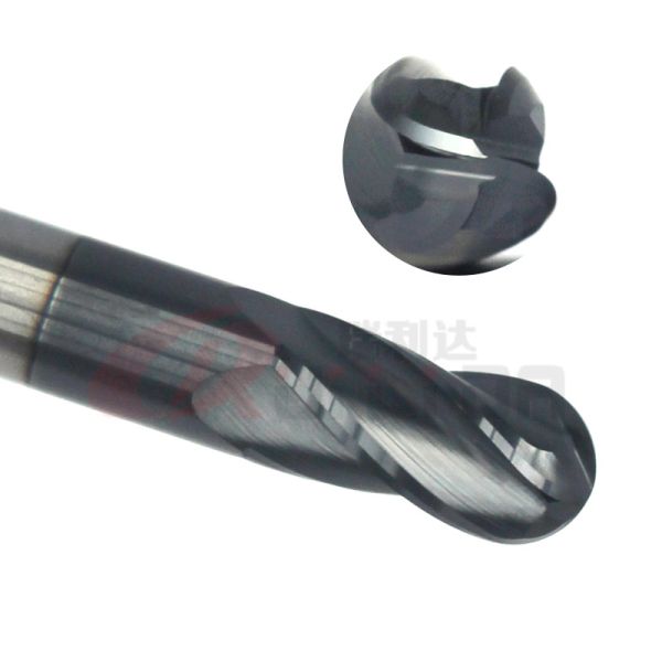 Quality 10mm 3/8 Carbide Ball Nose End Mill Cnc Router Bits 4 Flutes for sale