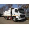 china HOWO Used Commercial Dump Trucks , Used Construction Trucks 6*4 Drive Mode
