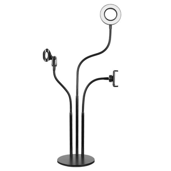Quality Cold Warm Day 5W 24PCS Ring Light With Flexible Arm , Ring Light With Long Stand for sale