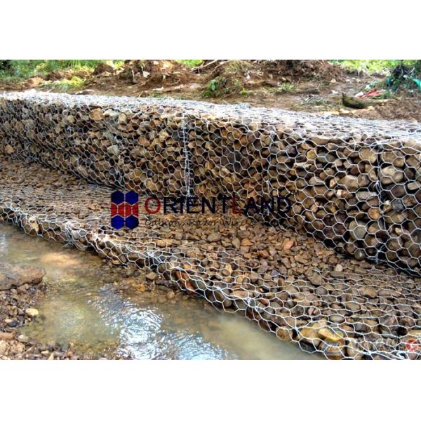 Quality Galvanized Gabion Wall Baskets Stone Boxes For Retaining Wall Construction for sale