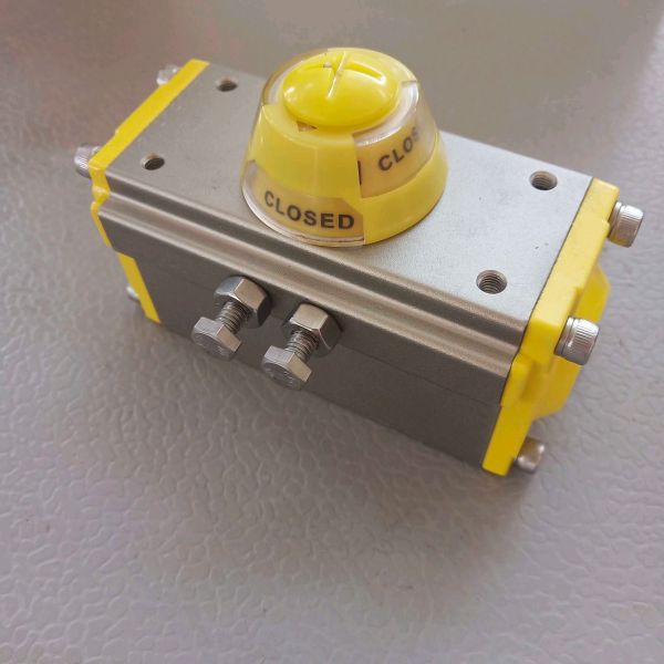 Quality Aluminum Alloy Rack Pinion Pneumatic Actuator Double Action Single Action for sale