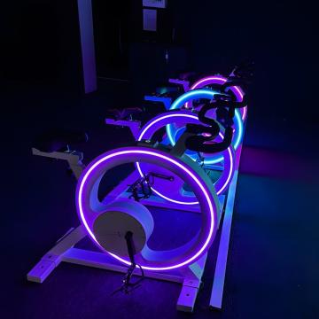 Quality Outdoor Interactive Bike Game Dynamic Exercise Bike With Interactive Games for sale