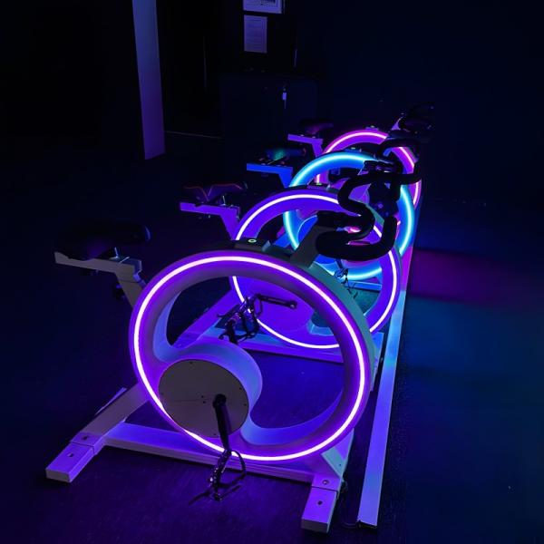 Quality Outdoor Interactive Bike Game Dynamic Exercise Bike With Interactive Games for sale