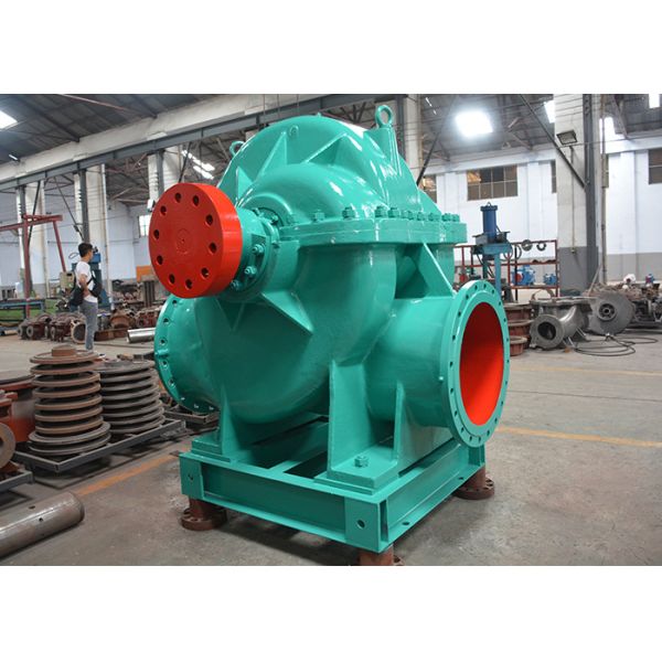 Quality Large Flow Volute Casing Double Suction Split Case Pump Horizonal Install for sale