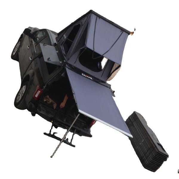 Quality Black Roof Top Hard Shell Rooftop Tent Made in with Condensation Mattress and for sale