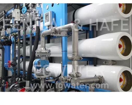 Quality 2000 m³/day Containerized BWRO System with 70% Recovery Rate and 1.05 kWh/m³ for sale