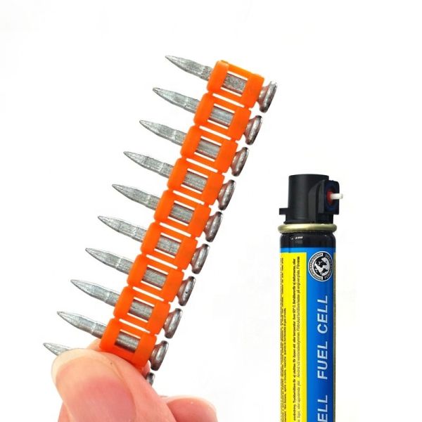 Quality 32mm Collated Gas Drive Pins Strip Gas Nails Your Ideal Solution for Concrete Nails for sale