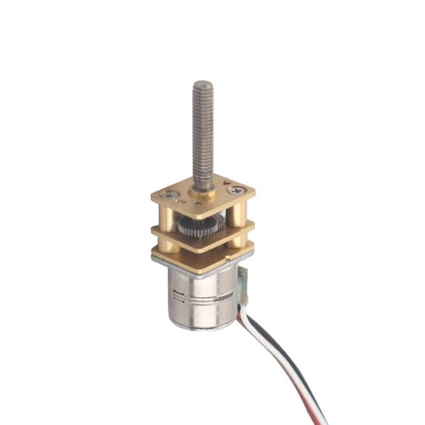 Quality 5 Volt 10mm Micro Stepper Motor , Compact 2 Phase 4 Wire Customized Dc Geared for sale