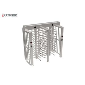 Quality Double Door Full Height Turnstile Gate With Dc Brushless Motor Driving for sale