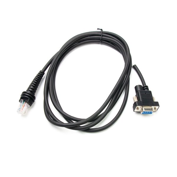 Quality Flexible DB9 Straight RS232 Cable PVC Material For Honeywell 1900 1200 1300 for sale