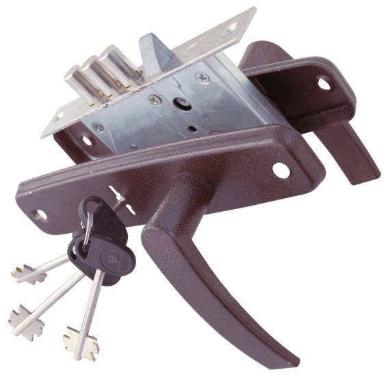 Quality High Security Keyed Mortise Lock Set Anti Theft Security Door Lever Mortise Lock for sale