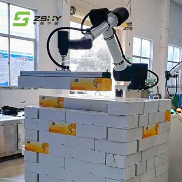 Quality 20kg Payload flexible cobot palletizer for cartons bags stacking for sale