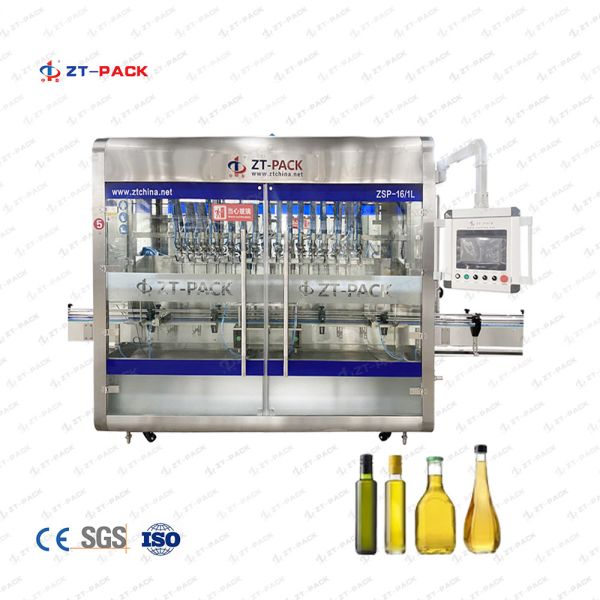 Quality 2 Liter Refined Oil Packing Machine 380v 6000BPH Bottling Filling Machine Equipment for sale