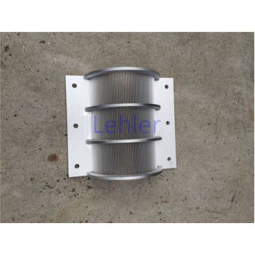 Quality Double Sieve Bend Screen With Fasteners Connect / Smooth Filtration Surface for sale