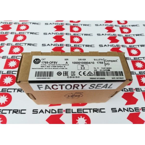 Quality One NEW  AB  1769-OF8V 1769OF8V  8 Channel Voltage Output Module 1769-0F8V for sale