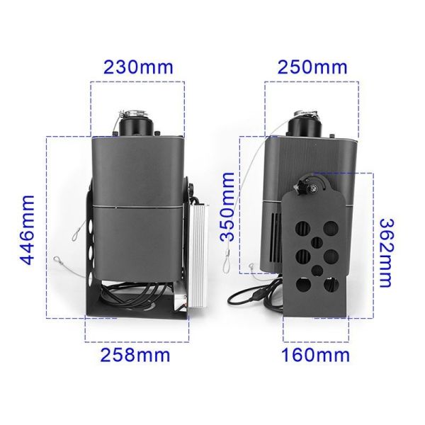 Quality 600W Gobo Light Projector Customized LED Gobo Projector IP65 For Warehouse for sale