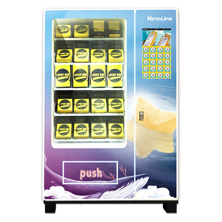 Quality 110V Lash Vending Machine Vendors MDB System Alipay Payment Supported for sale