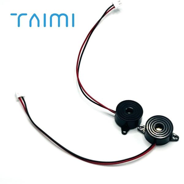 Quality Piezo buzzer with wire and connector 3~24v 90db Alarm tone piezo buzzer for sale