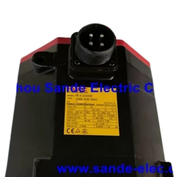 Quality A06B-0085-B403 AC Electrical Servo Fanuc Motor Encoder Motor A06B0085B403 for sale