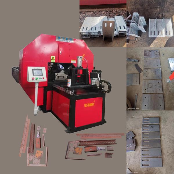 Quality Elevator Shaft Channel Steel Punching And Cutting All In One Machine for sale