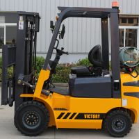 Quality 1.8 ton LPG forklift gas forklift with cpaper roll clamp for sale