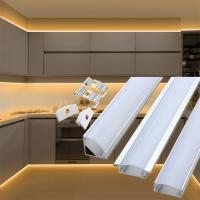 Quality LED Corner Aluminium Profile Lights Cabinet Lamp Led Strip Light Channel for sale