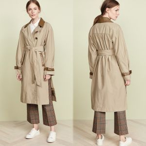 Quality Fall Clothing Womans Wrap Dress Coat For Women with Slit for sale